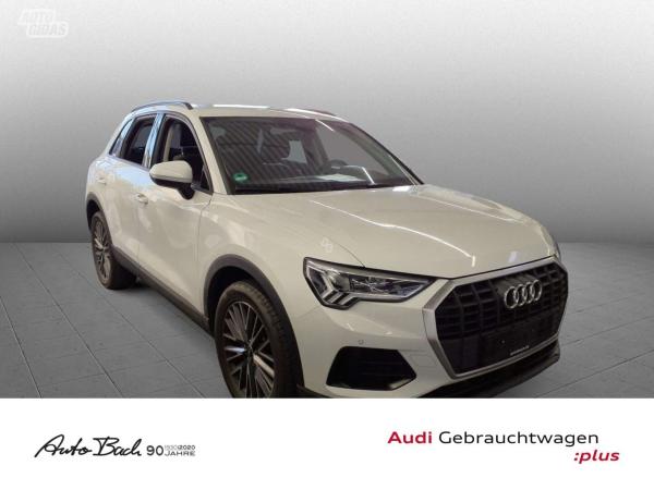 Balts Audi Q3 2022 Kauņa, ar dzinēja tilpumu 1.40 L un nobraukumu 50 tūkst. km par 30988 €, foto 1 vietnē AUTOMOTO.COM.LV