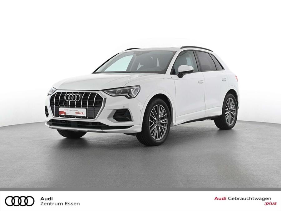 Balts Audi Q3 2022 Kauņa, ar dzinēja tilpumu 1.50 L un nobraukumu 61 tūkst. km par 31546 €, foto 1 vietnē AUTOMOTO.COM.LV