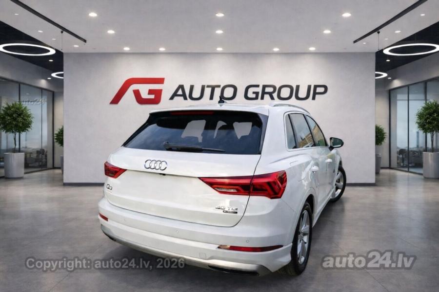 Balts Audi Q3 2022 Pērnava, ar dzinēja tilpumu 2.00 L un nobraukumu 128 tūkst. km par 31990 €, foto 2 vietnē AUTOMOTO.COM.LV