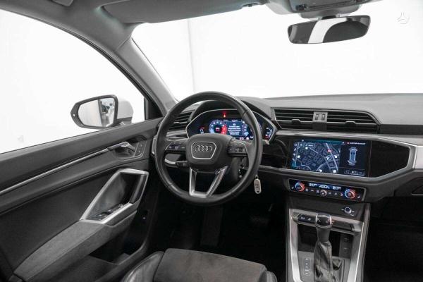 Balts Audi Q3 2022 Viļņa, ar dzinēja tilpumu 2.00 L un nobraukumu 152 tūkst. km par 24900 €, foto 10 vietnē AUTOMOTO.COM.LV