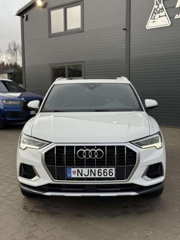 Balts Audi Q3 2022 Viļņa, ar dzinēja tilpumu 1.98 L un nobraukumu 90 tūkst. km par 22500 €, foto 2 vietnē AUTOMOTO.COM.LV