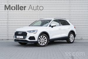 White Audi Q3 2022 in Riga, with an engine capacity of 1.40 L and mileage of 98 thousand km for 26800 €, photo  on AUTOMOTO.COM.LV