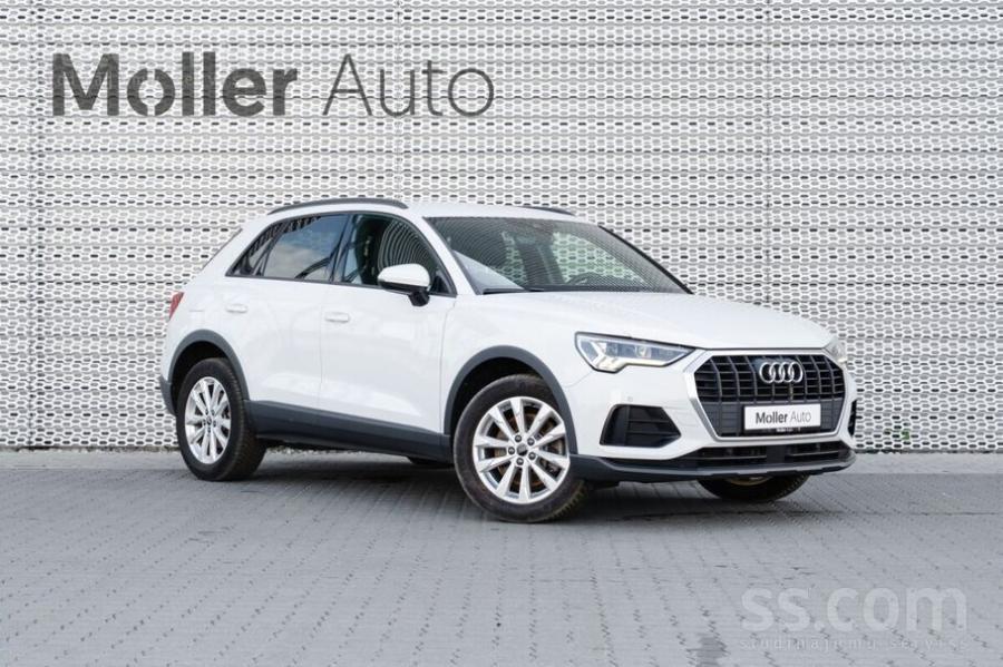 White Audi Q3 2022 in Riga, with an engine capacity of 1.40 L and mileage of 98 thousand km for 26800 €, photo 5 on AUTOMOTO.COM.LV