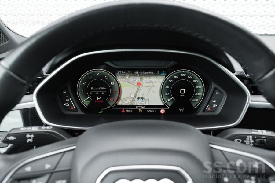 White Audi Q3 2022 in Riga, with an engine capacity of 1.40 L and mileage of 98 thousand km for 26800 €, photo 28 on AUTOMOTO.COM.LV