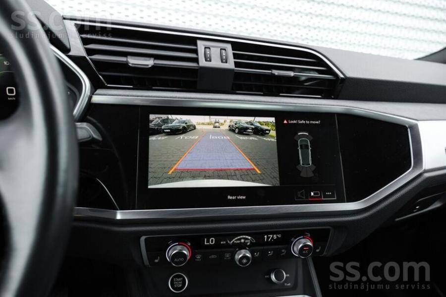 White Audi Q3 2022 in Riga, with an engine capacity of 1.40 L and mileage of 98 thousand km for 26800 €, photo 34 on AUTOMOTO.COM.LV