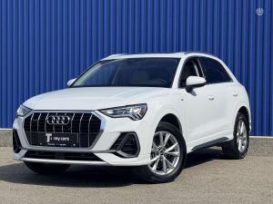 Balts Audi Q3 2022 Kauņa, ar dzinēja tilpumu 1.98 L un nobraukumu 110 tūkst. km par 23900 €, foto  vietnē AUTOMOTO.COM.LV