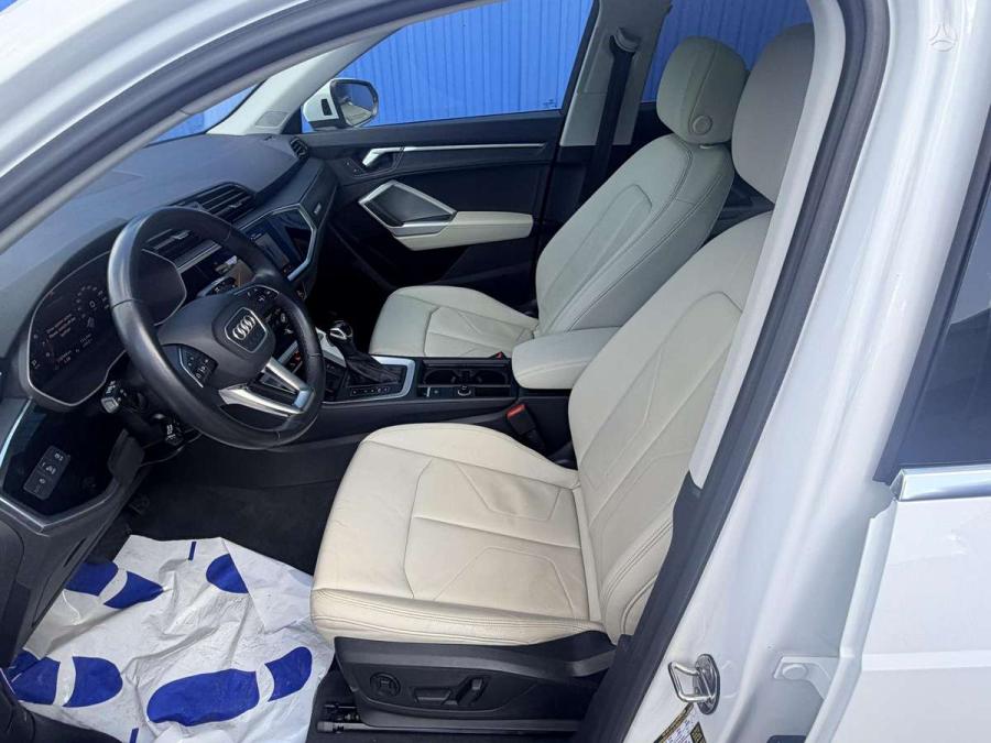 Balts Audi Q3 2022 Kauņa, ar dzinēja tilpumu 1.98 L un nobraukumu 110 tūkst. km par 23900 €, foto 10 vietnē AUTOMOTO.COM.LV