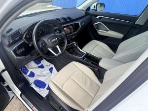 Balts Audi Q3 2022 Kauņa, ar dzinēja tilpumu 1.98 L un nobraukumu 110 tūkst. km par 23900 €, foto 12 vietnē AUTOMOTO.COM.LV