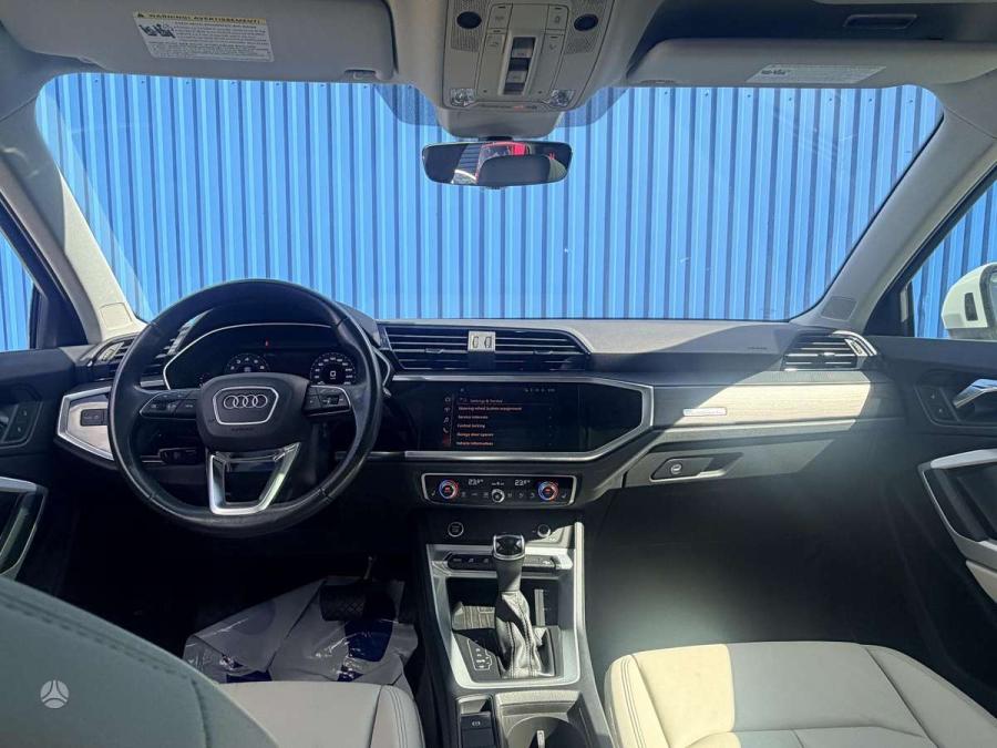 Balts Audi Q3 2022 Kauņa, ar dzinēja tilpumu 1.98 L un nobraukumu 110 tūkst. km par 23900 €, foto 14 vietnē AUTOMOTO.COM.LV