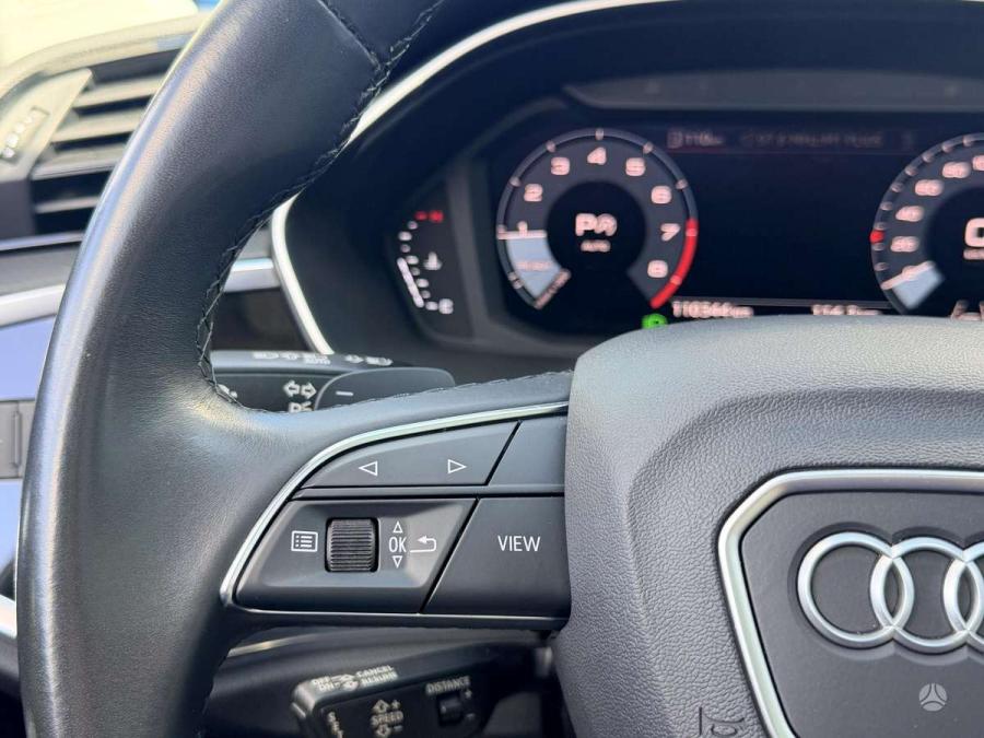 Balts Audi Q3 2022 Kauņa, ar dzinēja tilpumu 1.98 L un nobraukumu 110 tūkst. km par 23900 €, foto 16 vietnē AUTOMOTO.COM.LV