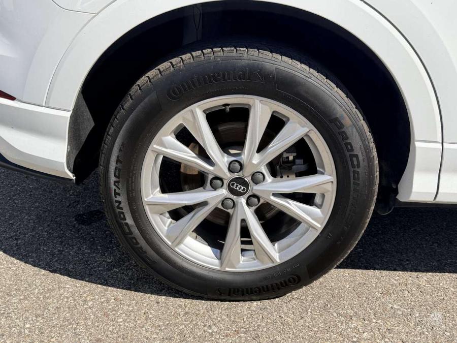 Balts Audi Q3 2022 Kauņa, ar dzinēja tilpumu 1.98 L un nobraukumu 110 tūkst. km par 23900 €, foto 36 vietnē AUTOMOTO.COM.LV