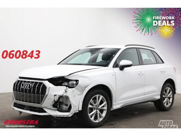 Balts Audi Q3 2023 Kauņa, ar dzinēja tilpumu 2.00 L un nobraukumu 39 tūkst. km par 25439 €, foto 1 vietnē AUTOMOTO.COM.LV
