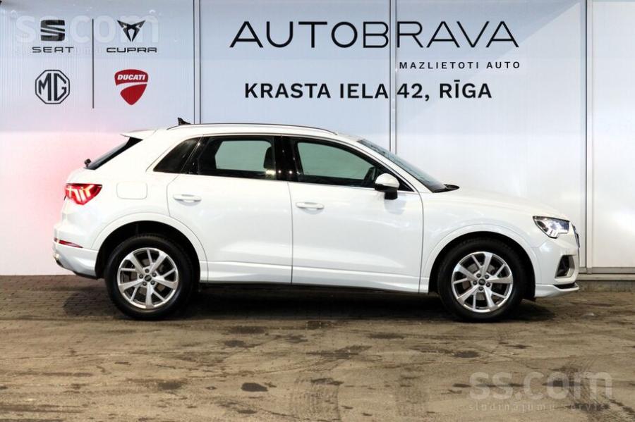 Белый Ауди Ку3 2023 в Рига, объемом двигателя 1.50 л и пробегом 39 тыс. км за 27500 €, фото 6 на AUTOMOTO.COM.LV