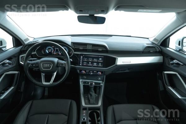 Balts Audi Q3 2023 Rīga, ar dzinēja tilpumu 1.50 L un nobraukumu 45 tūkst. km par 27900 €, foto 4 vietnē AUTOMOTO.COM.LV