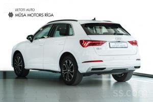 White Audi Q3 2023 in Riga, with an engine capacity of 1.50 L and mileage of 45 thousand km for 27900 €, photo 9 on AUTOMOTO.COM.LV
