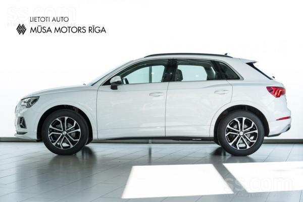 Balts Audi Q3 2023 Rīga, ar dzinēja tilpumu 1.50 L un nobraukumu 45 tūkst. km par 27900 €, foto 9 vietnē AUTOMOTO.COM.LV