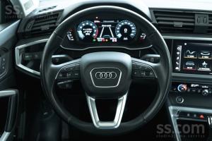 White Audi Q3 2023 in Riga, with an engine capacity of 1.50 L and mileage of 45 thousand km for 27900 €, photo 12 on AUTOMOTO.COM.LV