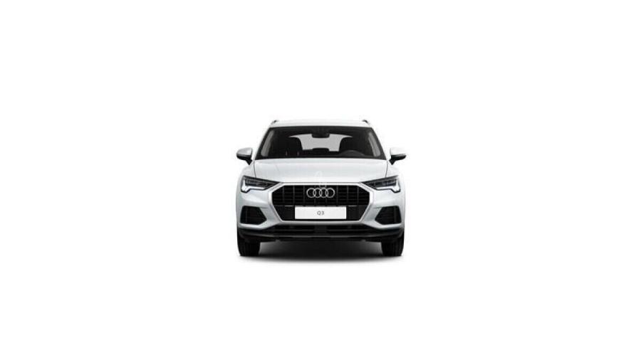White Audi Q3 2024 in Vilnius, with an engine capacity of 1.50 L and mileage of 24 thousand km for 28300 €, photo 2 on AUTOMOTO.COM.LV