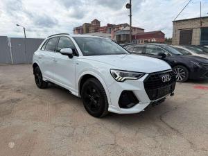 Balts Audi Q3 2024 Kauņa, ar dzinēja tilpumu 1.97 L un nobraukumu 44 tūkst. km par 20900 €, foto  vietnē AUTOMOTO.COM.LV