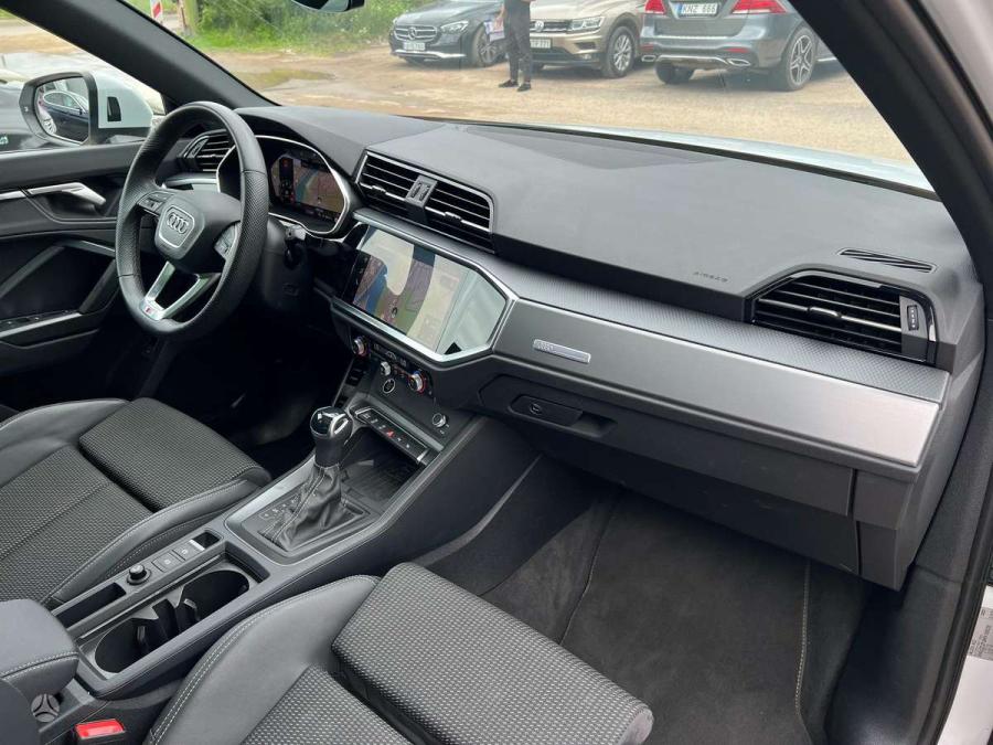 Balts Audi Q3 2024 Kauņa, ar dzinēja tilpumu 1.97 L un nobraukumu 44 tūkst. km par 20900 €, foto 14 vietnē AUTOMOTO.COM.LV