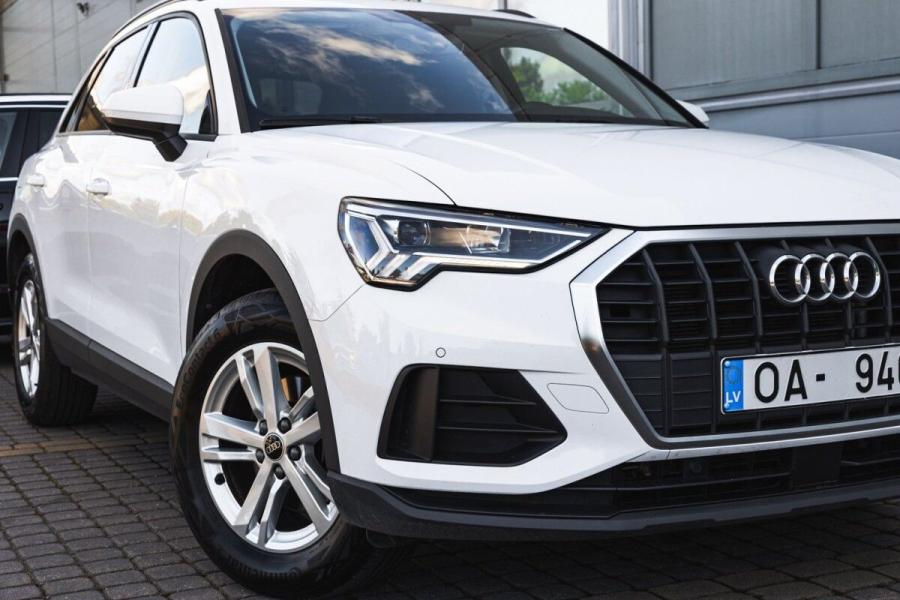 Balts Audi Q3 2024 Ventspils, ar dzinēja tilpumu 1.50 L un nobraukumu 46 tūkst. km par 31050 €, foto 10 vietnē AUTOMOTO.COM.LV