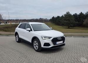 White Audi Q3 2025 in Kaunas, with an engine capacity of 1.50 L and mileage of 4 thousand km for 29900 €, photo 3 on AUTOMOTO.COM.LV