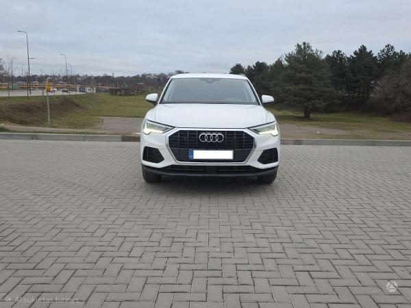 White Audi Q3 2025 in Kaunas, with an engine capacity of 1.50 L and mileage of 4 thousand km for 29800 €, photo 4 on AUTOMOTO.COM.LV