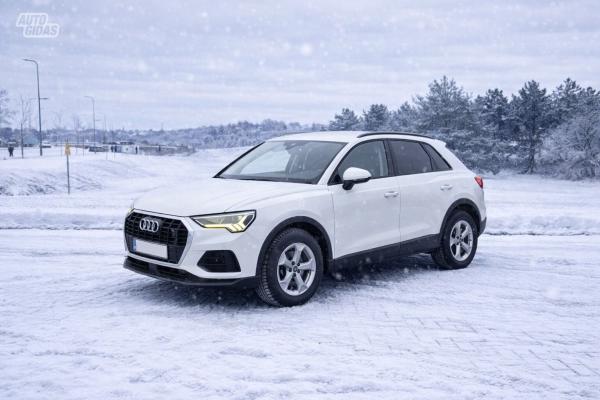Balts Audi Q3 2025 Kauņa, ar dzinēja tilpumu 1.50 L un nobraukumu 4 tūkst. km par 29400 €, foto 3 vietnē AUTOMOTO.COM.LV