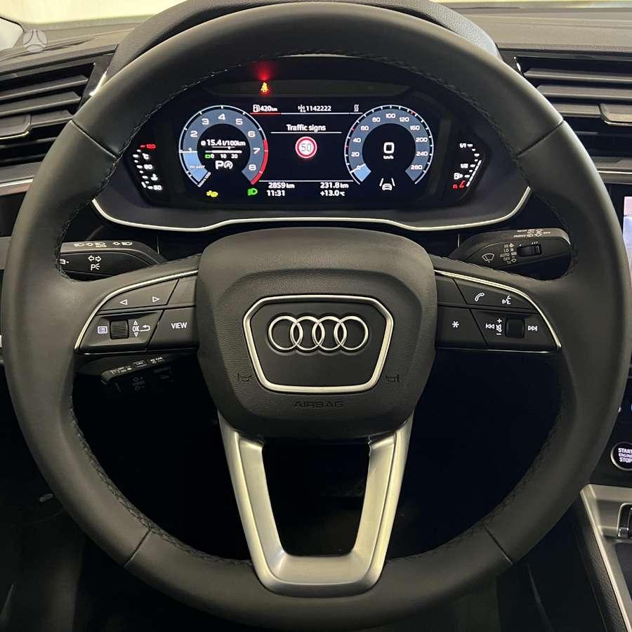 Balts Audi Q3 2025 Kauņa, ar dzinēja tilpumu 1.50 L un nobraukumu 4 tūkst. km par 29800 €, foto 4 vietnē AUTOMOTO.COM.LV