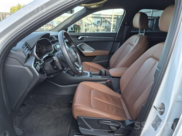 White Audi Q3 2025 in Riga, with an engine capacity of 1.50 L and mileage of 39 thousand km for 34500 €, photo 6 on AUTOMOTO.COM.LV