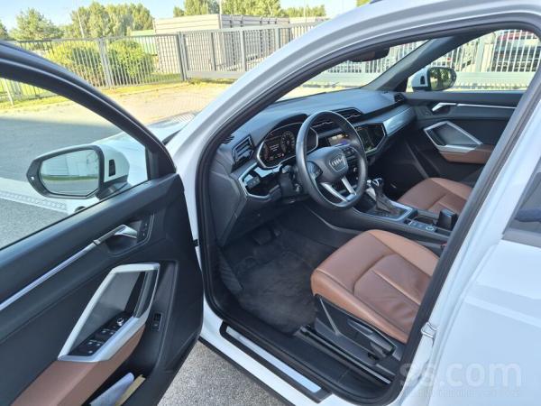 White Audi Q3 2025 in Riga, with an engine capacity of 1.50 L and mileage of 39 thousand km for 34500 €, photo 7 on AUTOMOTO.COM.LV