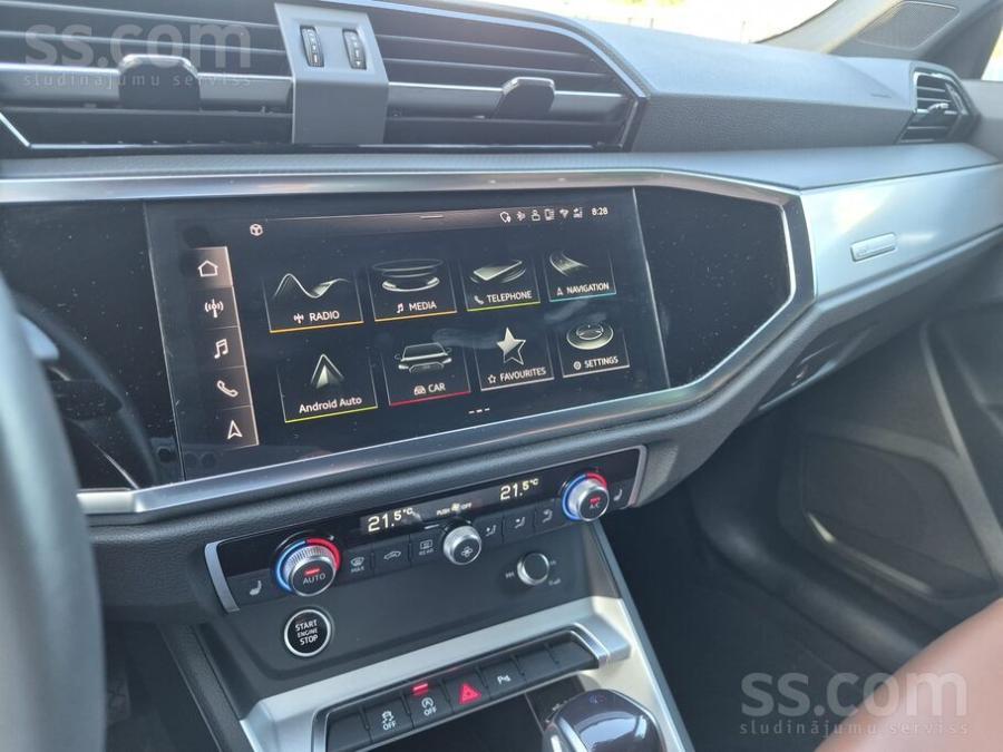 Balts Audi Q3 2025 Rīga, ar dzinēja tilpumu 1.50 L un nobraukumu 39 tūkst. km par 34500 €, foto 6 vietnē AUTOMOTO.COM.LV