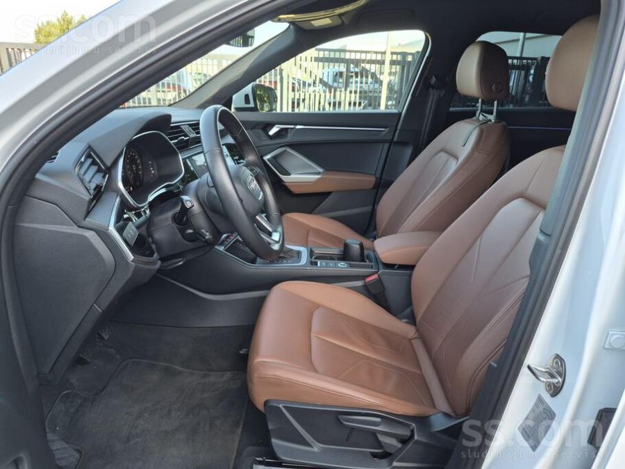 Balts Audi Q3 2025 Rīga, ar dzinēja tilpumu 1.50 L un nobraukumu 39 tūkst. km par 34500 €, foto 7 vietnē AUTOMOTO.COM.LV