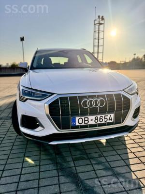 Белый Ауди Ку3 2025 в Рига, объемом двигателя 1.50 л и пробегом 23 тыс. км за 37000 €, фото  на AUTOMOTO.COM.LV