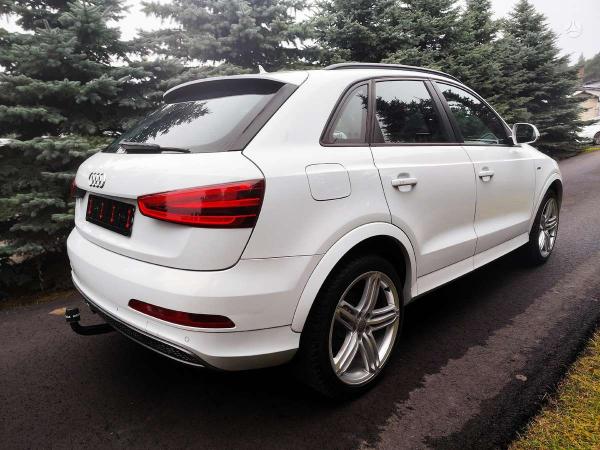 White Audi Q3 2012 in Utena, with an engine capacity of 2.00 L and mileage of 218 thousand km for 12200 €, photo 4 on AUTOMOTO.COM.LV