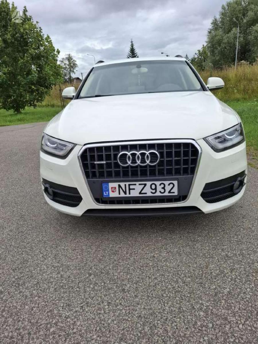 Balts Audi Q3 2012 Panevēža, ar dzinēja tilpumu 2.00 L un nobraukumu 326 tūkst. km par 9500 €, foto 2 vietnē AUTOMOTO.COM.LV