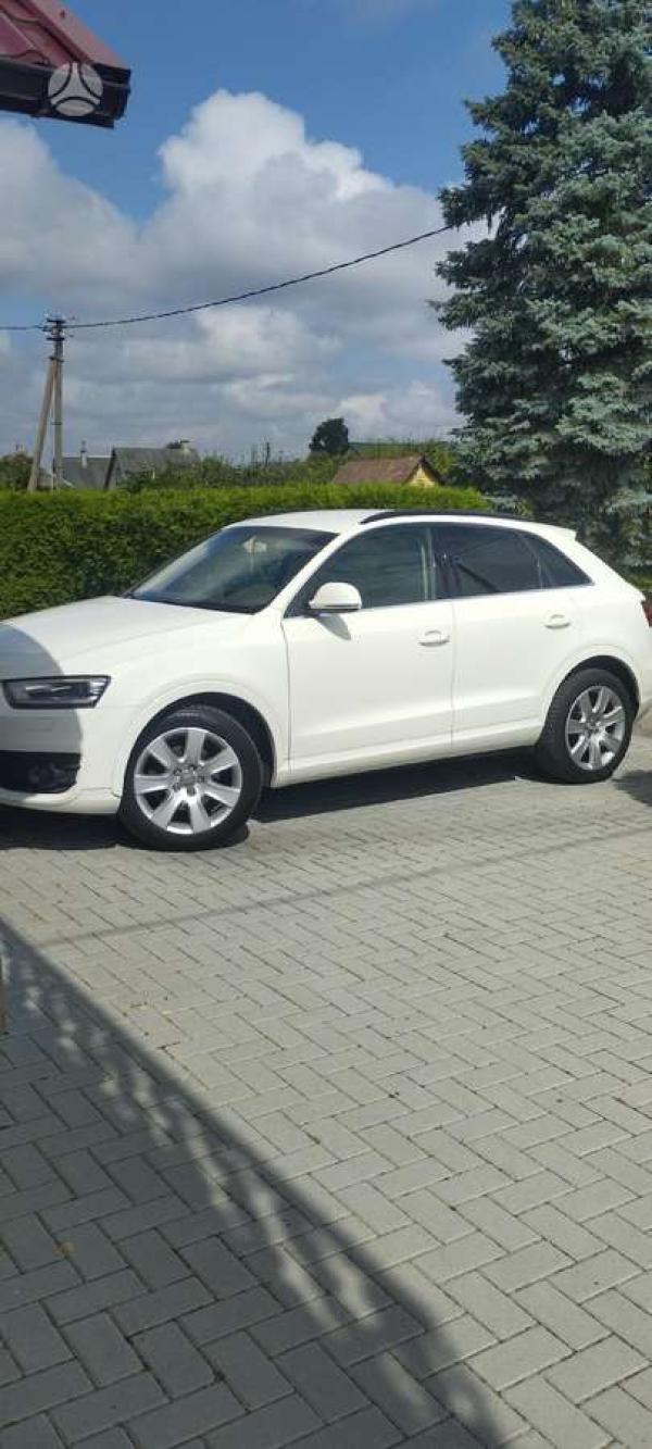 Balts Audi Q3 2012 Panevēža, ar dzinēja tilpumu 2.00 L un nobraukumu 326 tūkst. km par 9500 €, foto 9 vietnē AUTOMOTO.COM.LV