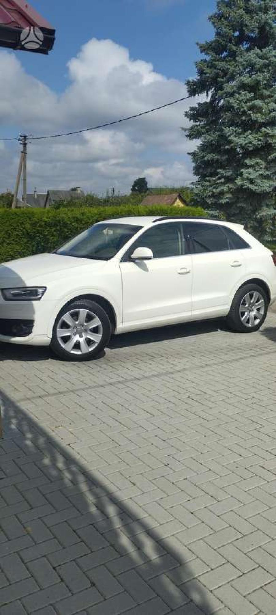Balts Audi Q3 2012 Panevēža, ar dzinēja tilpumu 2.00 L un nobraukumu 326 tūkst. km par 9500 €, foto 9 vietnē AUTOMOTO.COM.LV