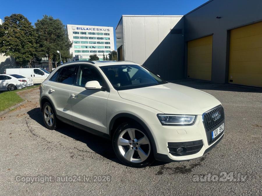 White Audi Q3 2012 in Parnu, with an engine capacity of 2.00 L and mileage of 151 thousand km for 12500 €, photo 1 on AUTOMOTO.COM.LV