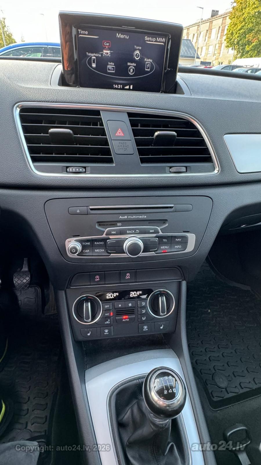 Balts Audi Q3 2016 Tallina, ar dzinēja tilpumu 2.00 L un nobraukumu 178 tūkst. km par 13500 €, foto 13 vietnē AUTOMOTO.COM.LV