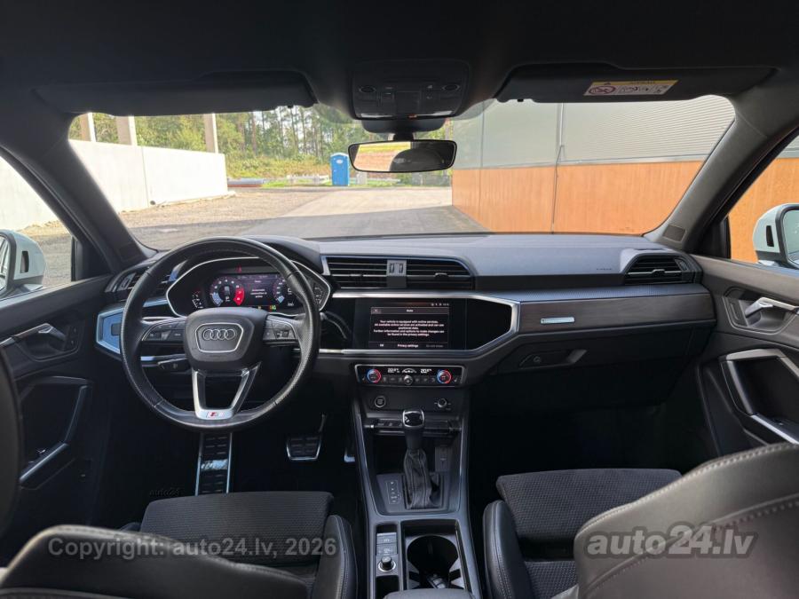 Balts Audi Q3 2021 Tallina, ar dzinēja tilpumu 1.50 L un nobraukumu 94 tūkst. km par 25900 €, foto 9 vietnē AUTOMOTO.COM.LV