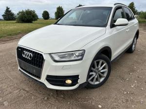 Balts Audi Q3 2012 Tauragė, ar dzinēja tilpumu 1.97 L un nobraukumu 268 tūkst. km par 8300 €, foto  vietnē AUTOMOTO.COM.LV