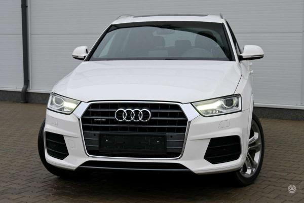 Balts Audi Q3 2016 Kretinga, ar dzinēja tilpumu 2.00 L un nobraukumu 139 tūkst. km par 13999 €, foto 2 vietnē AUTOMOTO.COM.LV