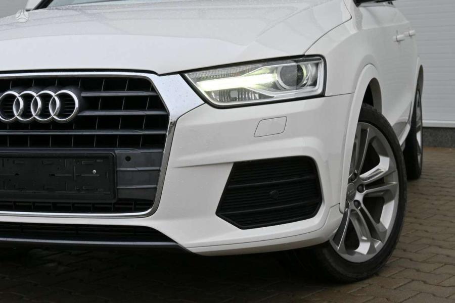 White Audi Q3 2016 in Kretinga, with an engine capacity of 2.00 L and mileage of 139 thousand km for 13999 €, photo 5 on AUTOMOTO.COM.LV