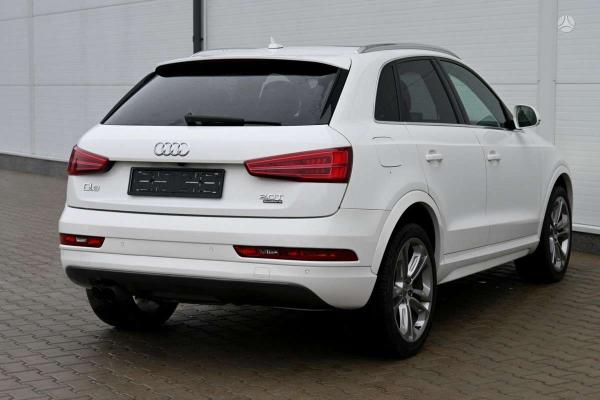 Balts Audi Q3 2016 Kretinga, ar dzinēja tilpumu 2.00 L un nobraukumu 139 tūkst. km par 13999 €, foto 8 vietnē AUTOMOTO.COM.LV