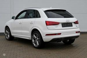 White Audi Q3 2016 in Kretinga, with an engine capacity of 2.00 L and mileage of 139 thousand km for 13999 €, photo 10 on AUTOMOTO.COM.LV