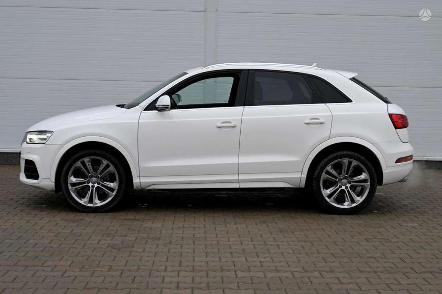 White Audi Q3 2016 in Kretinga, with an engine capacity of 2.00 L and mileage of 139 thousand km for 13999 €, photo 13 on AUTOMOTO.COM.LV
