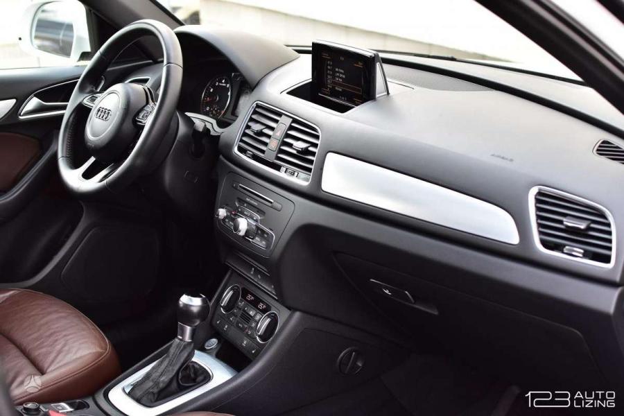 White Audi Q3 2018 in Kretinga, with an engine capacity of 2.00 L and mileage of 80 thousand km for 15900 €, photo 3 on AUTOMOTO.COM.LV