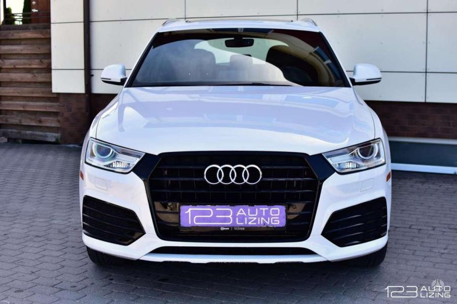 White Audi Q3 2018 in Kretinga, with an engine capacity of 2.00 L and mileage of 80 thousand km for 15900 €, photo 4 on AUTOMOTO.COM.LV