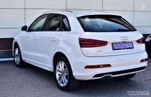 White Audi Q3 2018 in Kretinga, with an engine capacity of 2.00 L and mileage of 80 thousand km for 15900 €, photo 8 on AUTOMOTO.COM.LV
